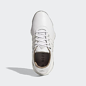 adidas Men's Tour360 22 Golf Shoes, Footwear White/Footwear White/Silver Metallic, 10.5