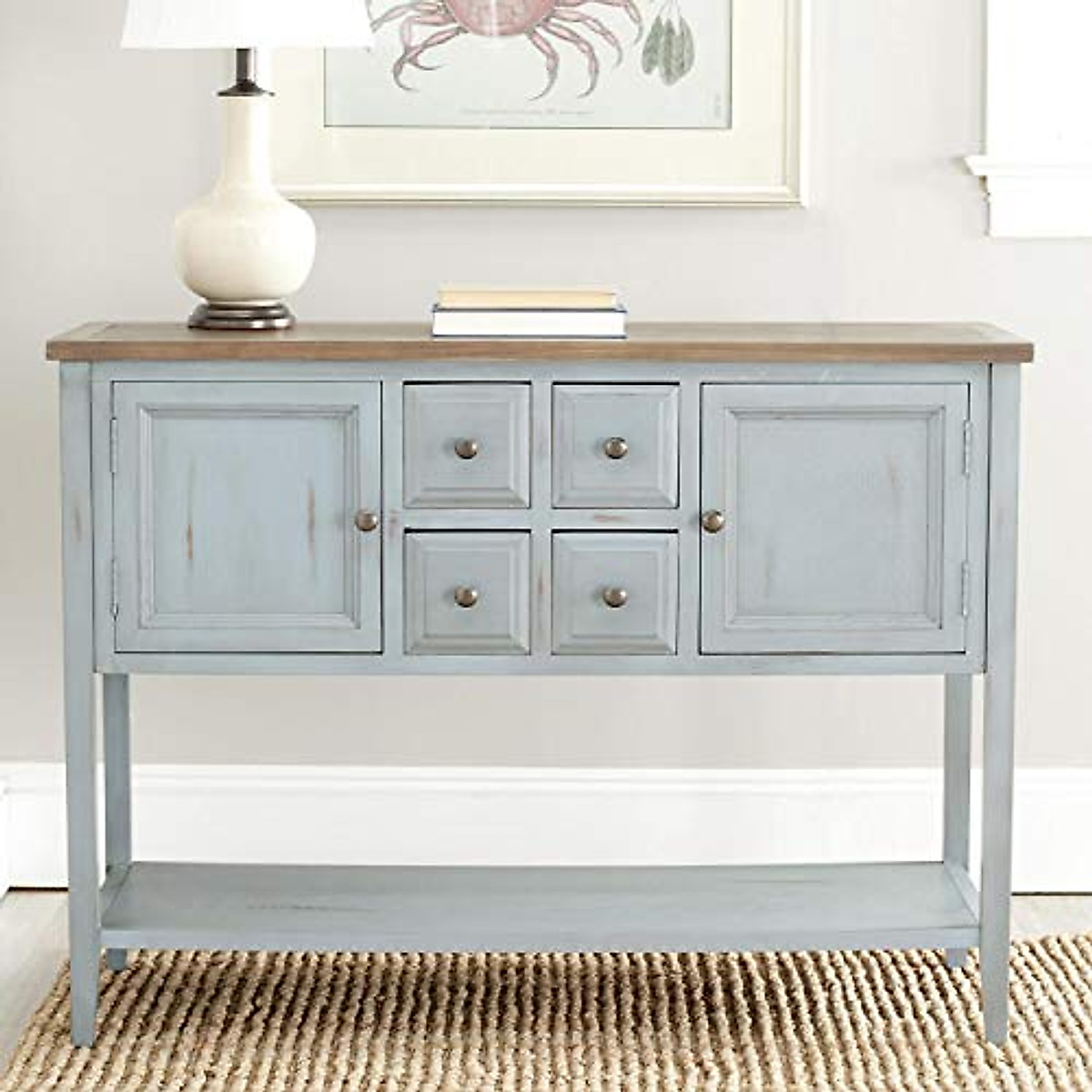 Safavieh American Homes Collection Charlotte Medium Oak Sideboard