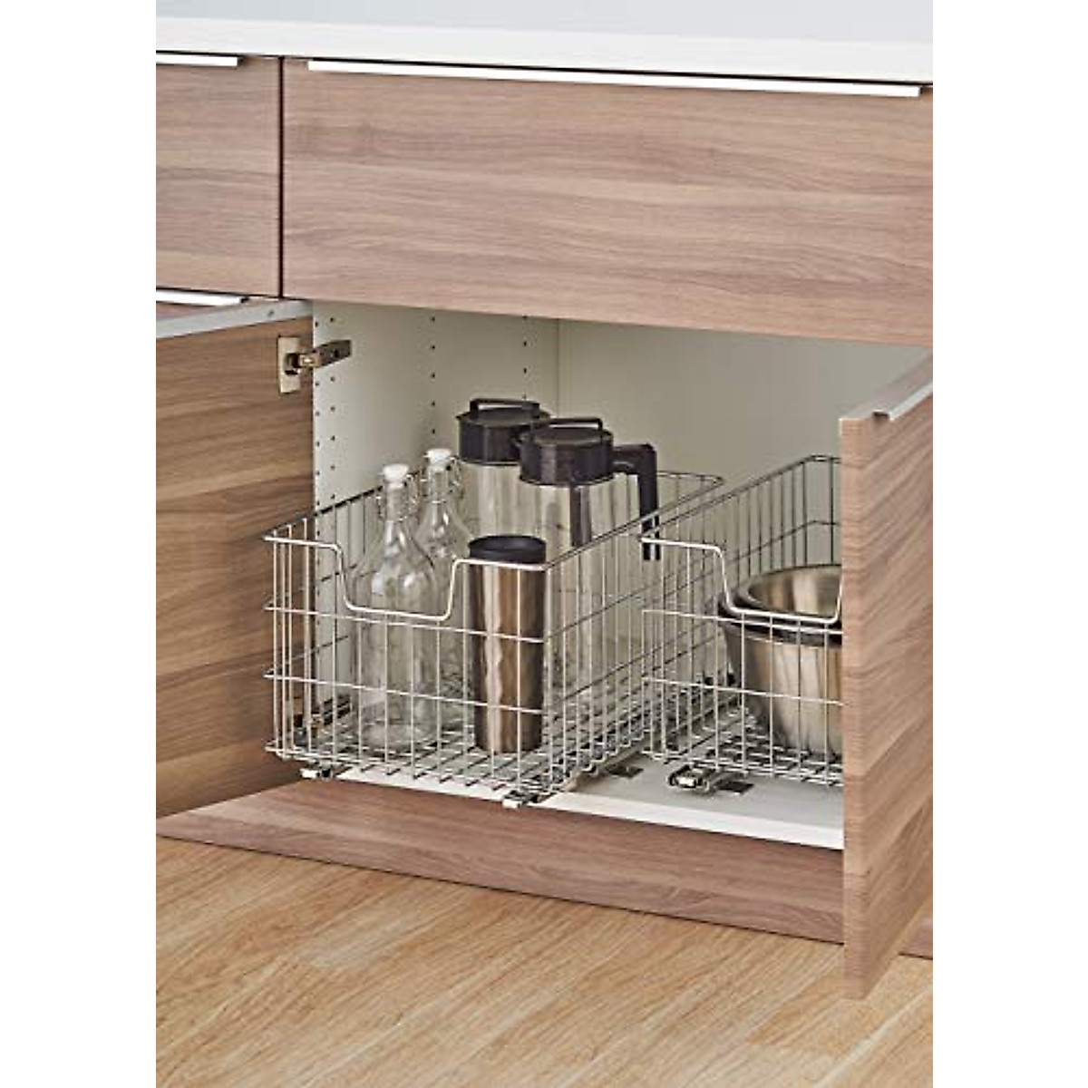 TRINITY Ecostorage Wire Basket with Slides