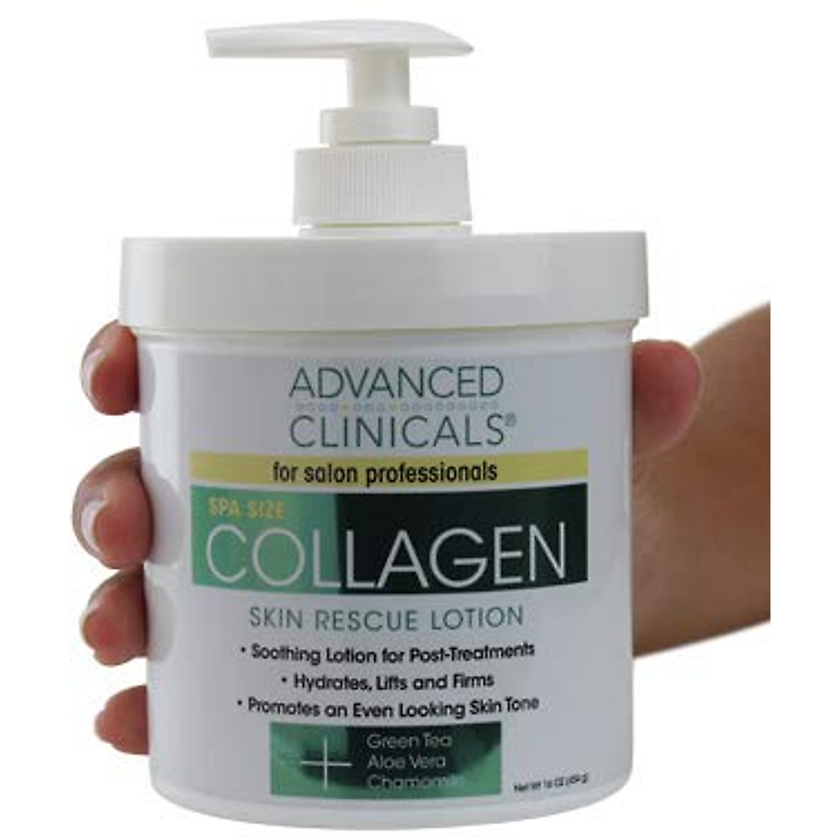 Advanced Clinicals Collagen Skin Rescue Lotion