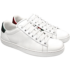 Endoto Shoelaces for Gucci Ace Flat Shoe Laces Replacement Sneakers Shoes Strings(Color:White,Size:56Inch)