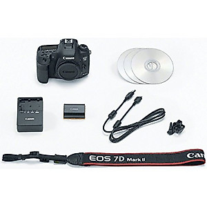 Canon EOS 7D Mark II 20.2MP HD 1080p DSLR Camera Body Only (Renewed)
