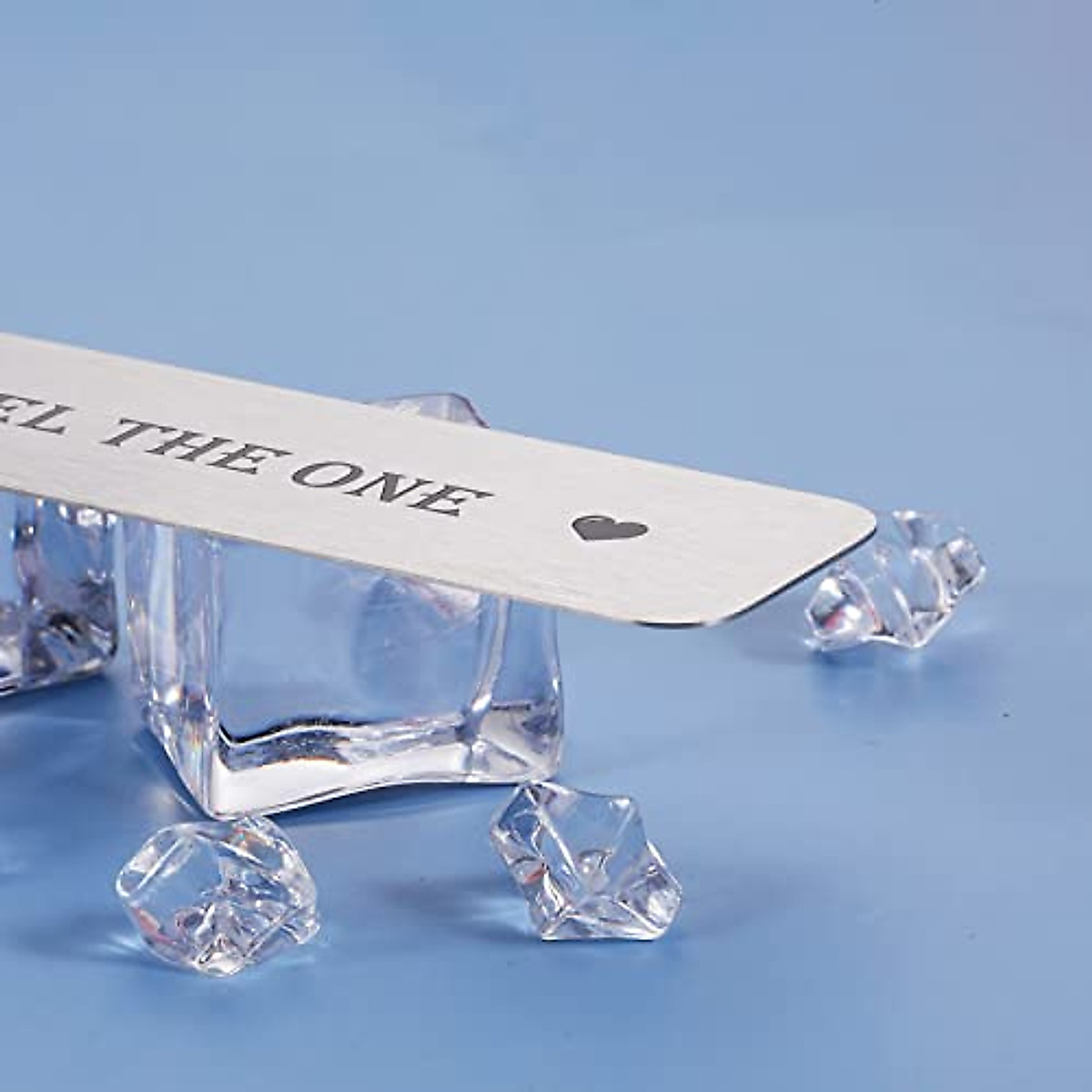 GGOJAGST 11 Year Anniversary Bookmark Gifts for Her Him Steel Anniversary Gif for Husband Wife Men Couple Funny 11th Anniversary Gif from Wifey Hubby Boyfriend Girlfriend Birthday Christmas Gifts