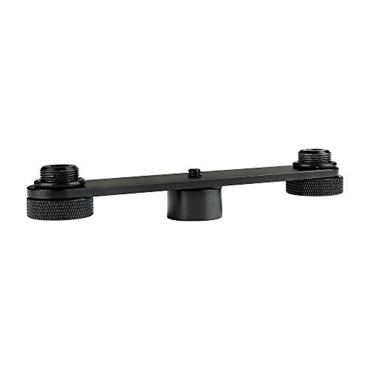 CAMVATE Double Microphone Mounts Bracket T-bar - 1958