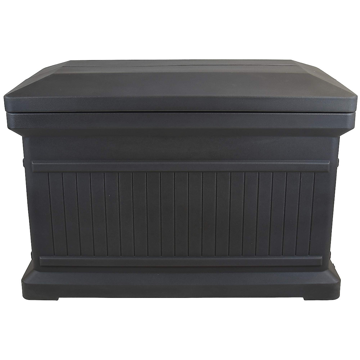 RTS Companies Inc 550200501A7981 Home Accents Parcelwirx Standard Horizontal Delivery Drop Box with Lift Off Lid, Graphite