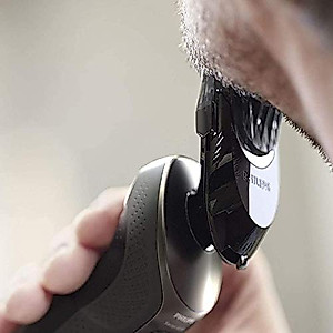 Philips Norelco Electric Shaver for Men Series 6000 Wet/Dry Electric Shaver with Trimmer Attachment Rechargeable Electric Razor with Multi MultiPrecision Cutting System