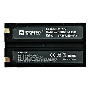 Synergy Digital GPS Battery, Compatible with Trimble 92600 Survey GPS Combo-Pack Includes: 5 x EM-BLI-TRB3 Batteries