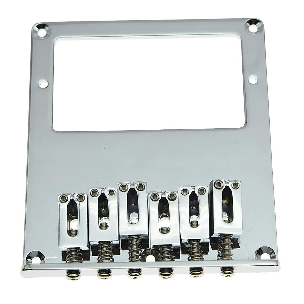 KAISH Tele Bridge Tele Humbucker Guitar Bridge for Telecaster/Tele Guitar Chrome
