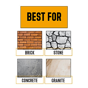 Chuck's Bits 1/2 inch x 24 inch (Approx.) Masonry Bit, Carbide-Tipped Carbon Steel (12mm x 600mm)