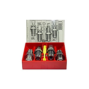 LEE PRECISION 90963 9-mm Carbide 4-Die Set Luger (Grey)