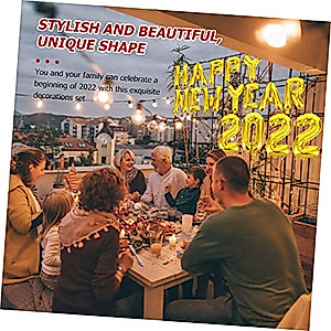 NOLITOY Christmas Decorations 1 Set balloon letter banner gold garland number ballons nativity decor streamers gold silver glitter transparent Party Supplies Party Decoration girl Gift