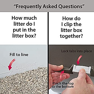 Omega Paw Elite Self Cleaning Litter Box Large EL-RA20-1