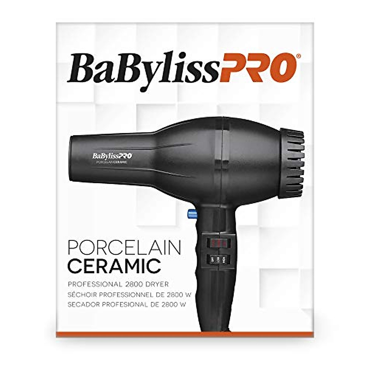 BabylissPRO Porcelain Ceramic 2800 Dryer.
