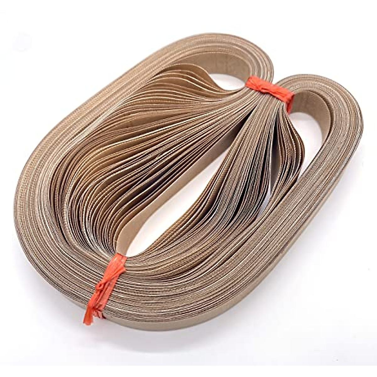 KOLAMOON 50pcs 770x15mm PTFE Sealing Belt Polytef Belts for 770 Continuous Band Sealer Sealing Machine Replacement Belts Spare Part Kits (Perimeter: 770mm)