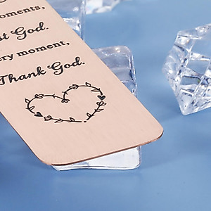 Baptism Confirmation Gift for Baby Kids Adult Bible Verse Bookmark for Women Men Friends Inspirational Christian Gifts Religious Gift for Girls Boys Faith Gifts Happy Moments Praise God