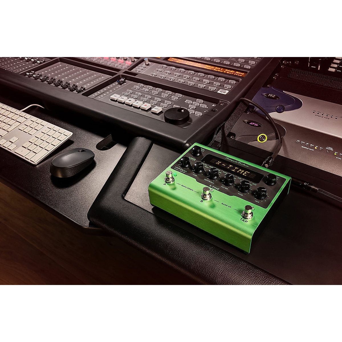 IK Multimedia AmpliTube X-TIME Delay pedal, All-new, audiophile delay algorithms, from tape to bucket to crystal-clear