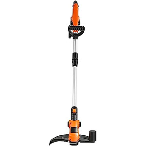 VEVOR Cordless String Trimmer, 12" 20 V Battery Powered Weed Eater with Auto Feed, 3 Spools, Battery and Charger Included, Cordless Weed Wacker for Trimming and Edging, for Lawns, Orchards, Driveways