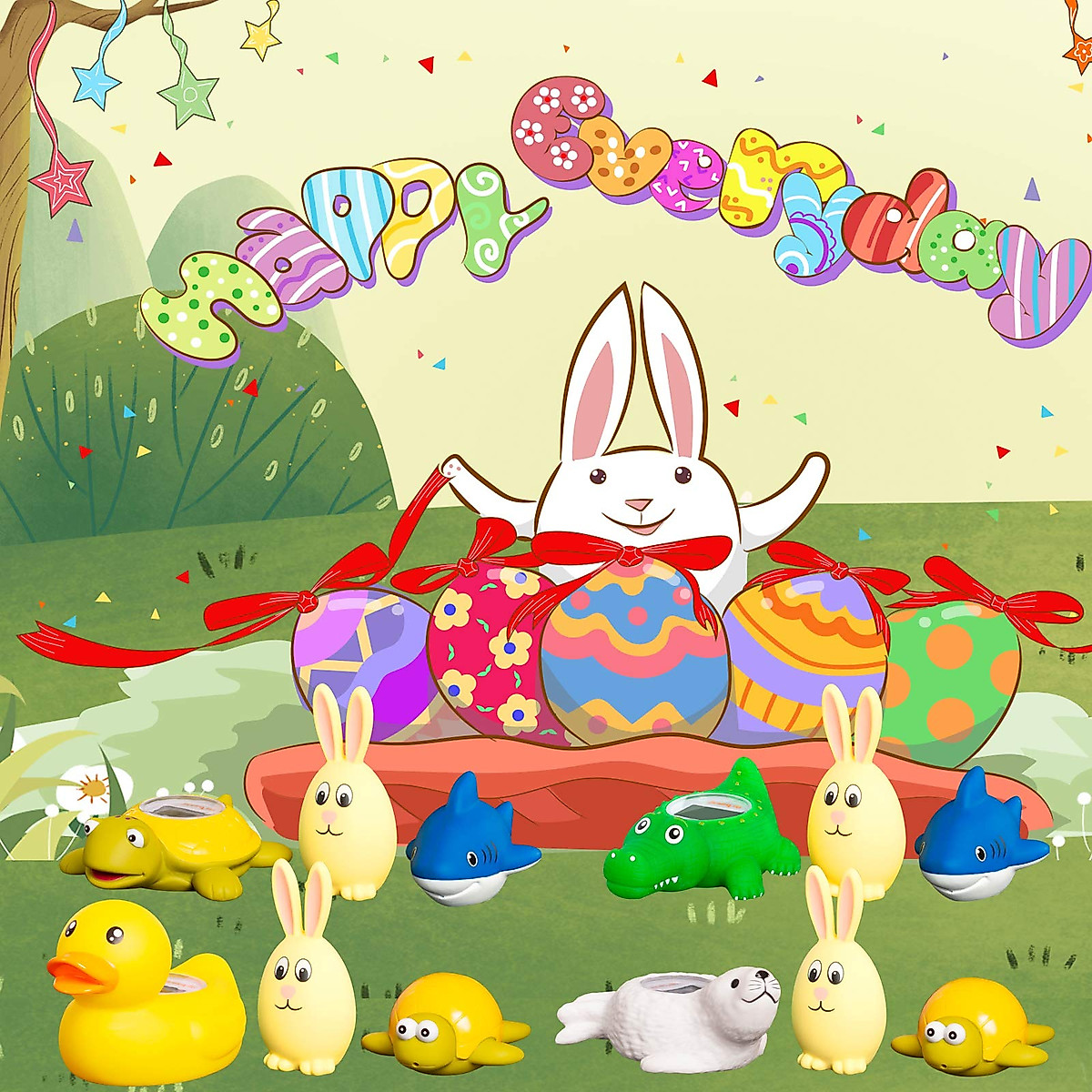 Doli Yearning Baby Bath Thermometers Classic Duck Shape Baby Bath Toys Baby Gifts| Squirting Squeaking Bath Toys for Toddlers Infant Kids Boys Girls |Novelty Shower Favor| Spray Water Bath Toy……