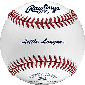 Rawlings | LITTLE LEAGUE Tournament Grade Baseballs | RLLB | Youth/14U | Game/Practice Use | 12 Count