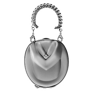 V-MODA XS On-Ear Folding Design Noise-Isolating Metal Headphone (White Silver)