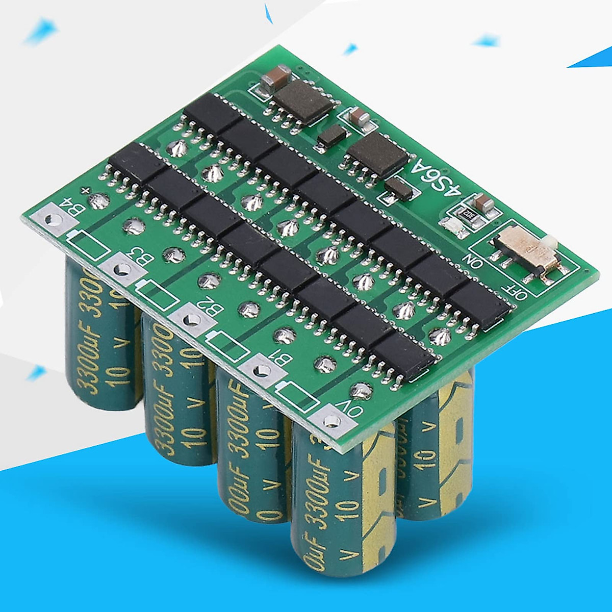 Hilitand Battery Active Balancer Board 4 Series 6A Capacitive Active Equalization Board Energy Transfer Board