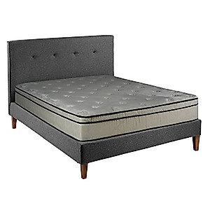 Continental Sleep Victoria Full XL Mattress With 11" Euro Top Orthopedic Mattress- Cozy Teddy Bear Fabric