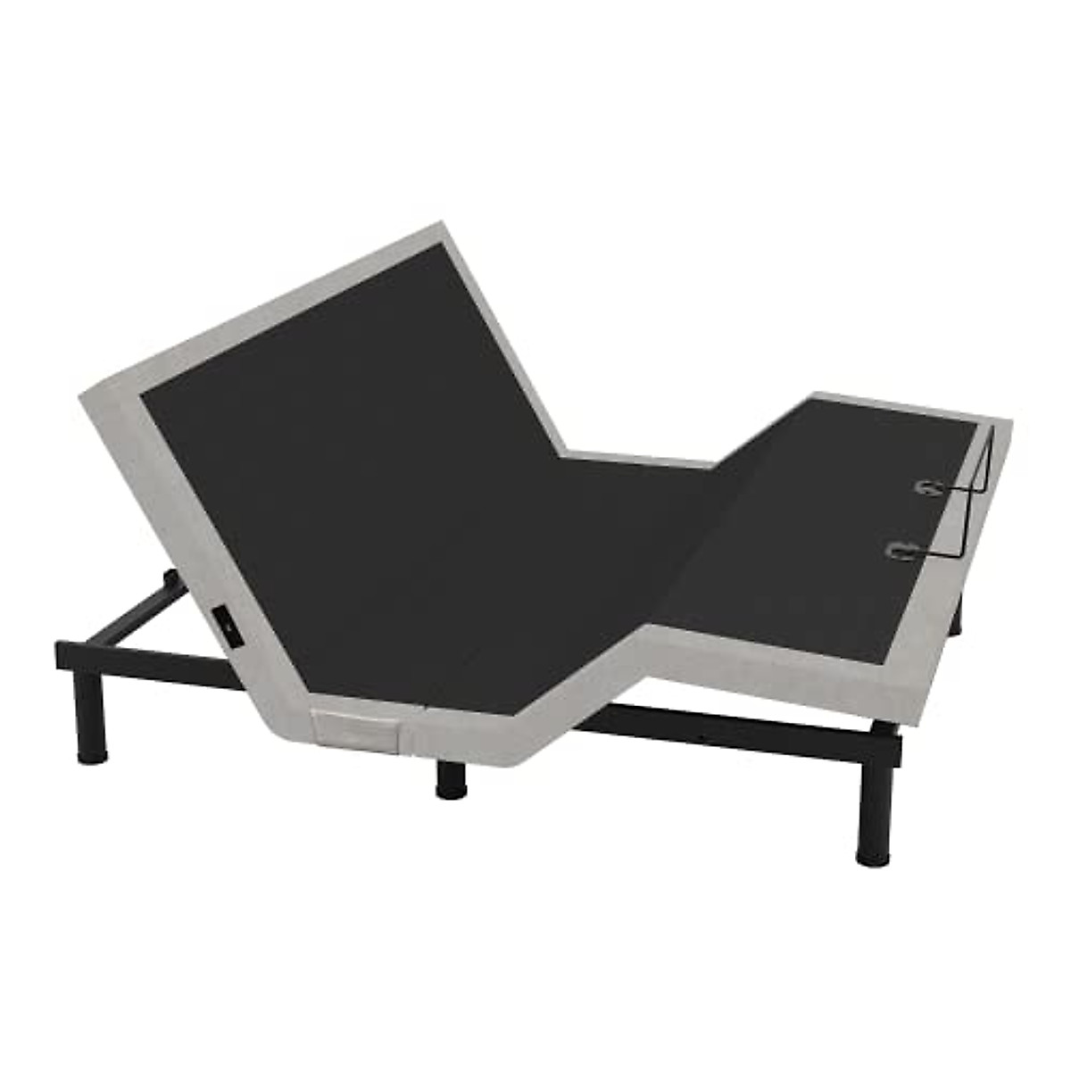 Irvine Home Collection King Adjustable Base with 10-Inch Gel Memory Foam Mattress Combo Set,D02KM