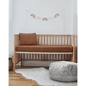 Blissful Diary Muslin Crib Sheets and Muslin Changing Pad Cover Bundle