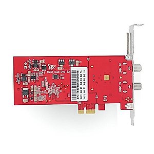 TBS 6903 DVB-S2 Professional Dual Tuner PCI Express Digital Satellite TV Card with Unique DVB-S2 Demodulator Chipset for Receive Special Broadcasted with ACM, VCM, 16APSK,32APSK