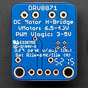 Adafruit DRV8871 DC Motor Driver Breakout Board - 3.6A Max