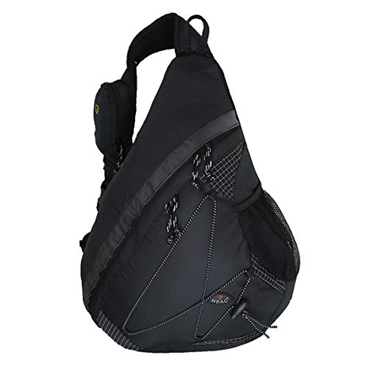 HBAG 20 Crossbody Sling Backpack Single Strap Shoulder Bag, Water Bottle Pocket