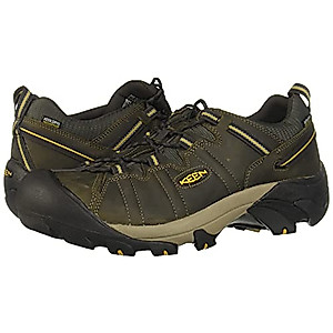 KEEN Men's Targhee II Hiking Shoe, Raven/Tawny Olive - 11 D(M) US
