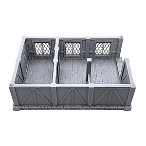 EnderToys Ulvheim Merchant House - Stable by Terrain4Print, 3D Printed Tabletop RPG Scenery and Wargame Terrain for 28mm Miniatures