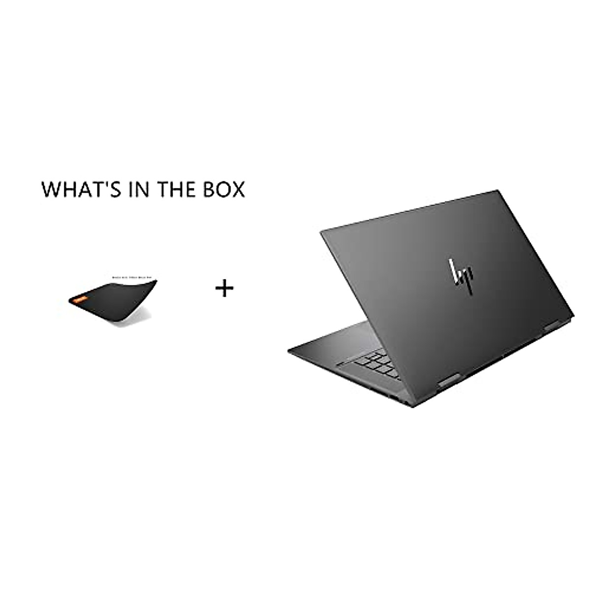 HP Envy x360 2-in-1 Touch Laptop, 15.6inch FHD IPS 400nits 100% sRGB Display, 8-Cores Ryzen 7 5700U(> i5-1135G7), 14 hr Battery Life, Webcam,Wi-Fi 6, Fingerprint (32GB RAM | 1TB PCIe SSD) Black