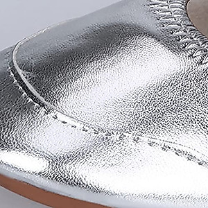 Women's Solid Color Buckle Two Point Sole Rubber Low Heel Thick Heel Dance Shoes Sandals Saltwater Sandals Womens Size 8 (Gold, 7)