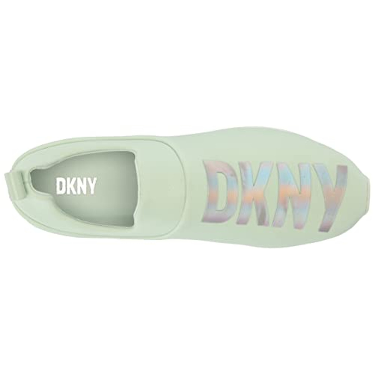 DKNY Women's Jadyn Lightweight Slip on Comfort Sneaker, Seafoam, 9