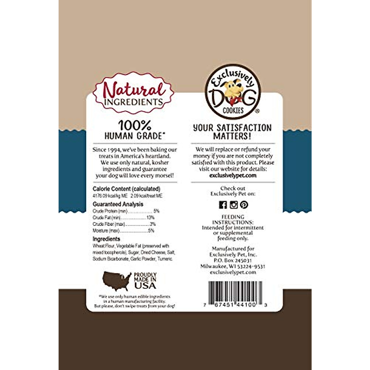 Exclusively Dog Best Buddy Bits-Cheese Flavor, 5-1/2-Ounce Package (44100)