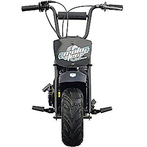 MotoTec 105cc 3.5HP Gas Powered Mini Bike, Black, (MT-MiniBike-105cc_Black)