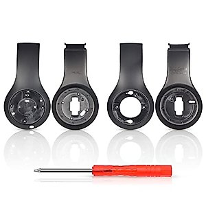 Studio 3 Replaceable Parts Studio 3.0 Wireless Accessories Headphone Shell and Spare Earphone Inner Shell Repair Kit Compatible with Studio 3 Wireless Headphones (Black)