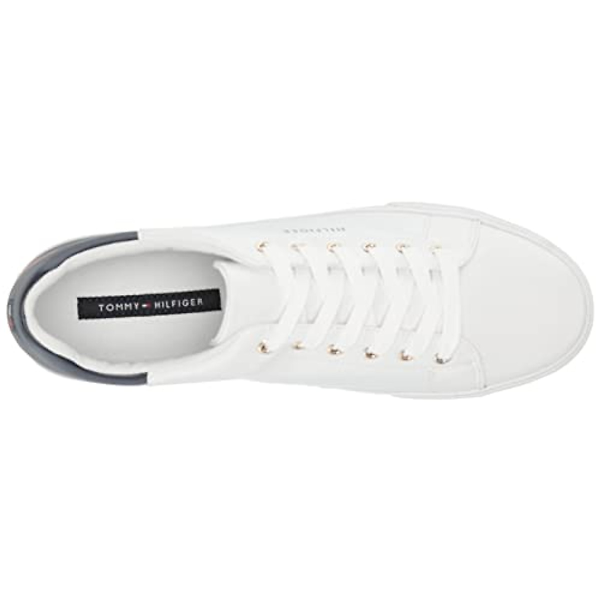 Tommy Hilfiger Women's LADDIN Sneaker, White Multi, 9.5