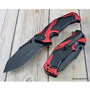 8.5 Inch Open Folding Pocket Knife With Clip Outdoor Survival Hunting Knife for Camping by Survival Steel
