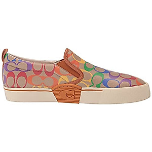 COACH Pride Slip-On Skate Rainbow Signature 10 D (M)