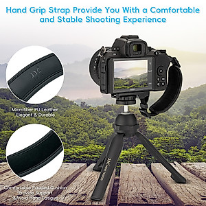 JJC Camera Hand Grip Strap for Nikon Z fc Zfc Z5 Z6 Z7 Z6II Z7II Z50 D7500 D7200 D5600 D3500 D3200 Coolpix P1000 P950 B700 B600 P7800 P900 P610 B500 for Canon 5DM4 5DM3 6DM2 7DM2 OM-D E-M5 Mark III