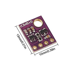 AITRIP 3pcs BME280 Compatible with BMP280 Digital 5V Temperature Humidity Sensor Atmospheric Barometric Pressure Board IIC I2C Breakout for Arduino