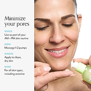 Bliss Niacinamide Disappearing Act Pore Serum | Reduces Pores & Smooths Skin | Infused with Vitamin B3 & Green Tea | Dermatologist Tested | Vegan & Cruelty-Free | 1 Fl Oz