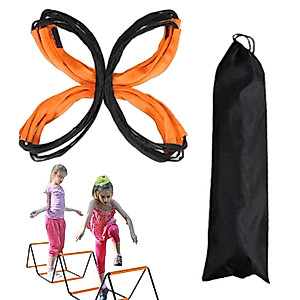 Agility Training Equipment, Kids Fitness Set, Ladder and Rope, Soccer Training Gear for Track, Basketball, Football, Fun Exercise Kit for Children, Versatile Sports Practice, Outdoor Play