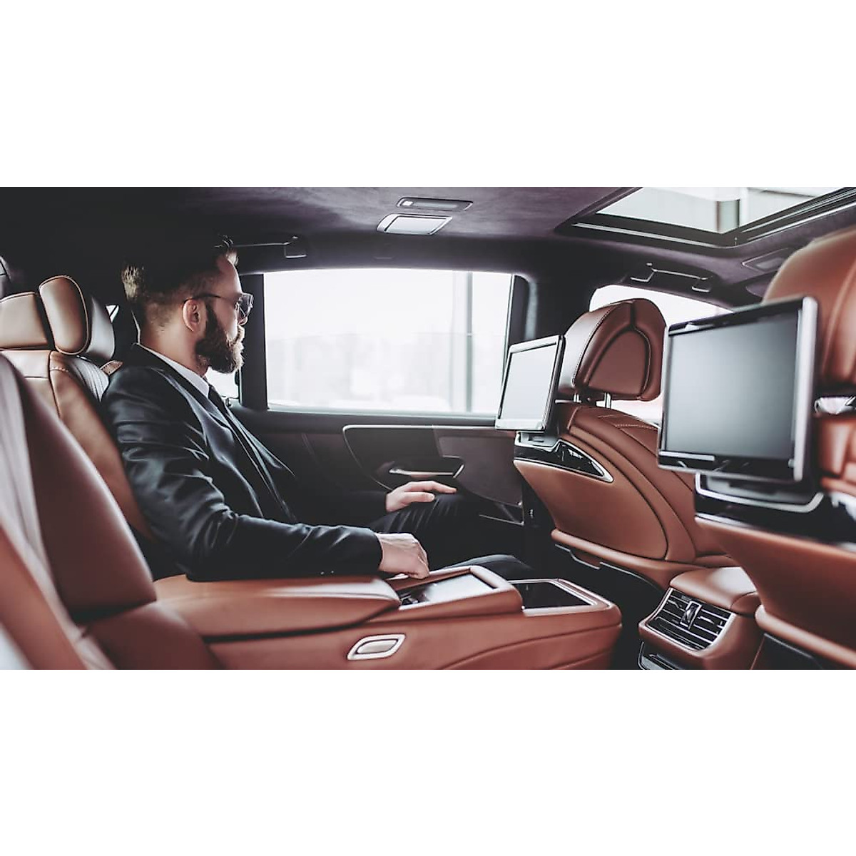 MONTABLEU Handcrafted Mens Ratchet Dress Belt Customizable Fit, Matte Black