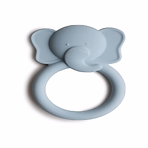 mushie Silicone Baby Teether Toy | Elephant