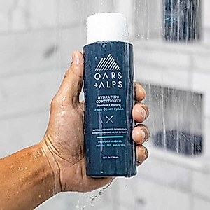 Oars + Alps Men's Sulfate Free Hair Conditioner, Infused with Kelp and Algae Extracts, Fresh Ocean Splash, 12 Fl Oz