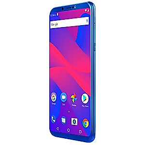 BLU Studio Mega 2018-6.0” HD Unlocked Smartphone with Dual Main Camera -Blue